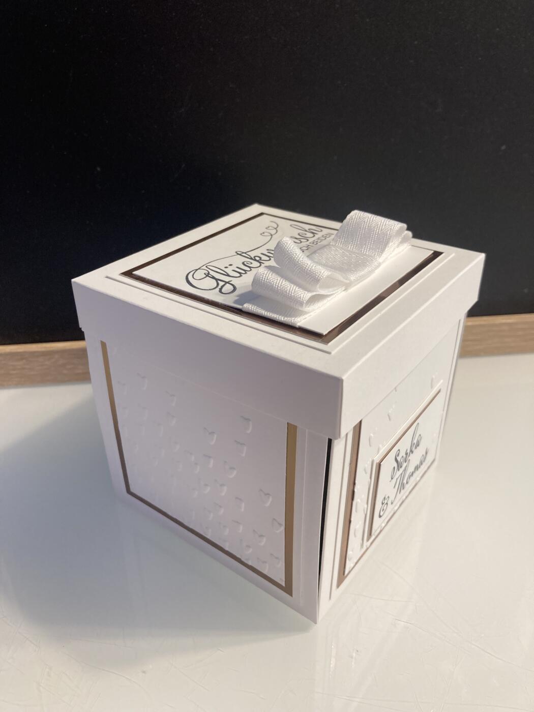 Explosionsbox zur Hochzeit/ Wedding Explosion Box (8/2023) | tatjanakreativ